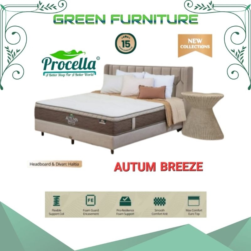 Jual SPRINGBED PROCELLA/SPRING BED PROCELLA AUTUMN BREEZE/MATRAS ...