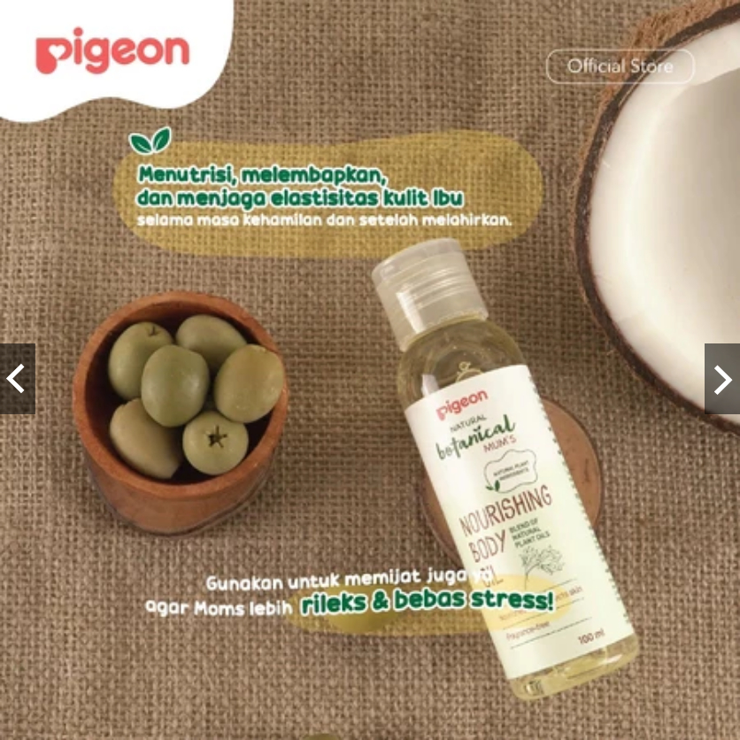 Jual PIGEON Botanical Mum's Nourishing Body Oil 100ML | Shopee Indonesia Jual PIGEON Botanical Mum's Nourishing Body Oil 100ML | Shopee Indonesia