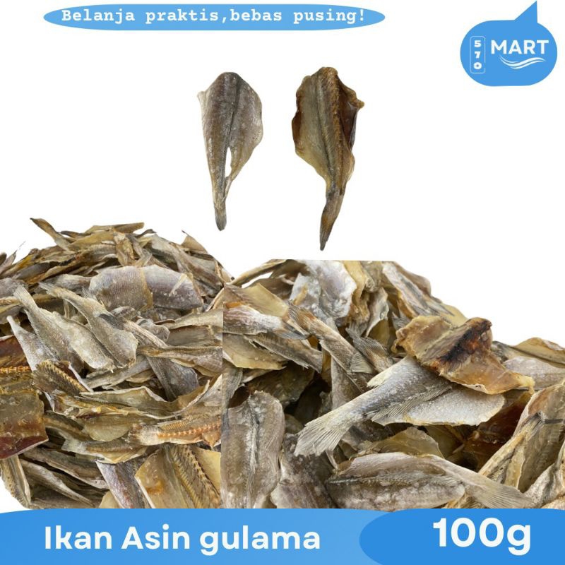 Jual ikan Asin Gulama Kering 500g | Shopee Indonesia