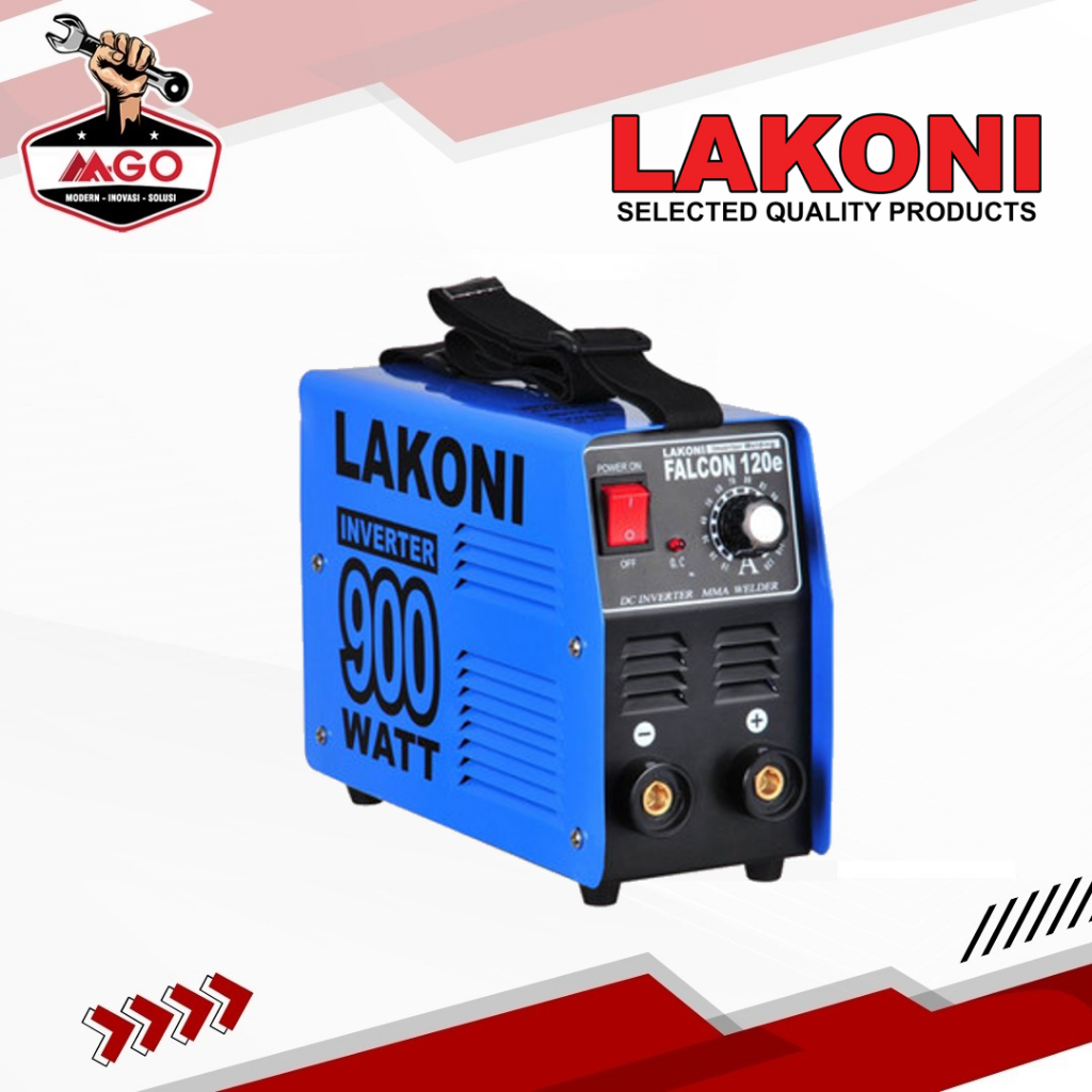 Jual Inverter Mesin Las Listrik LAKONI Falcon 120 E 900W / 900 Watt | Shopee Indonesia