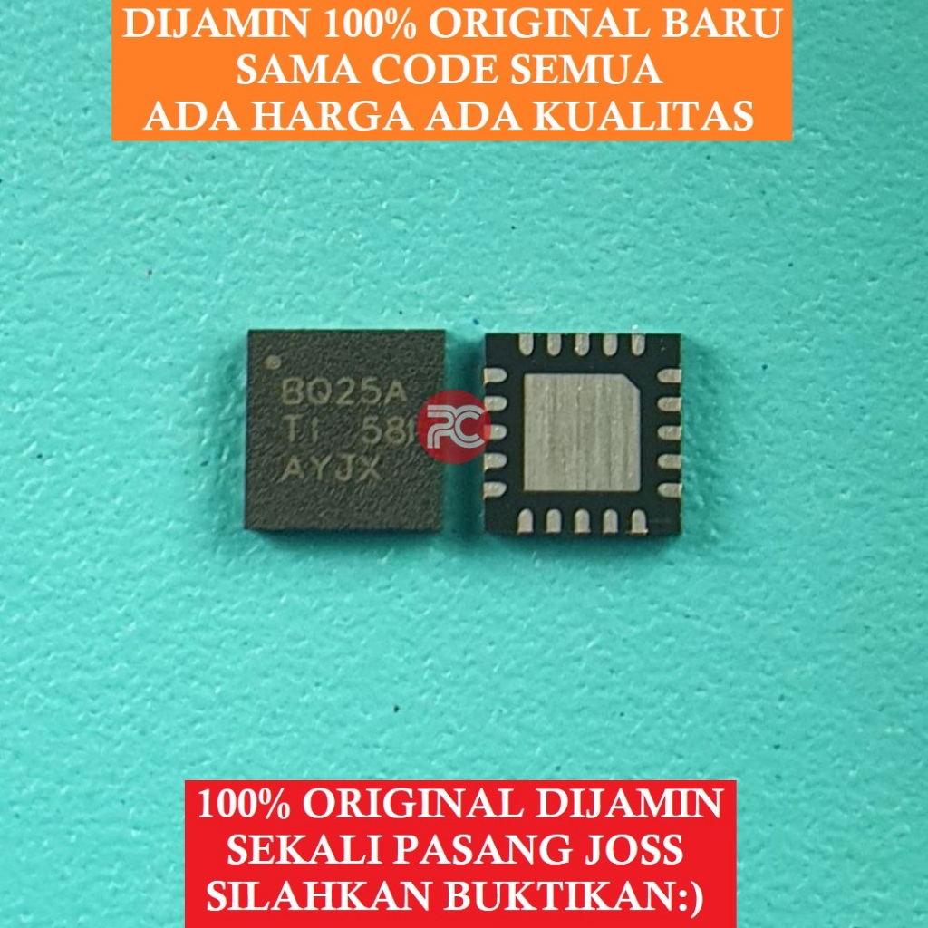 Jual IC Cas BQ25A Original Tested BQ 25A Charging | Shopee Indonesia