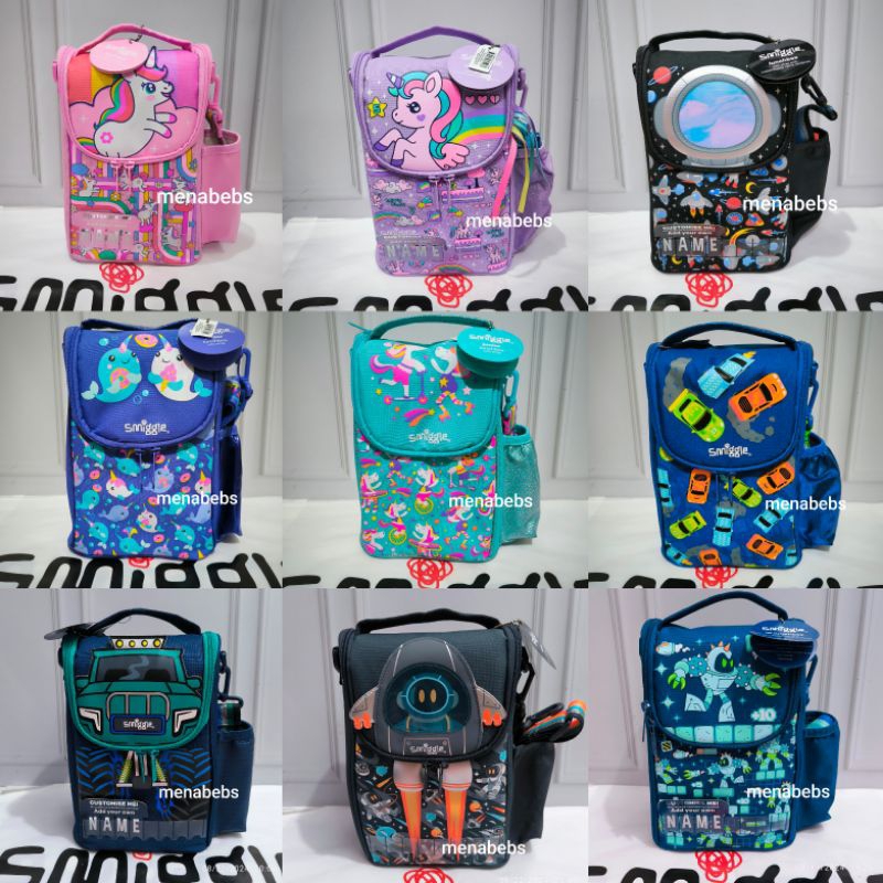 Jual Smiggle Lunchbox Wander / Lets Play Junior / Blast / Happy Tales ...