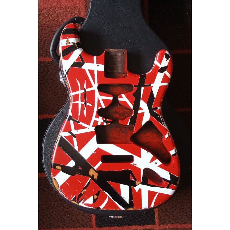 Jual EVH Frankenstrat Body Relic | Shopee Indonesia