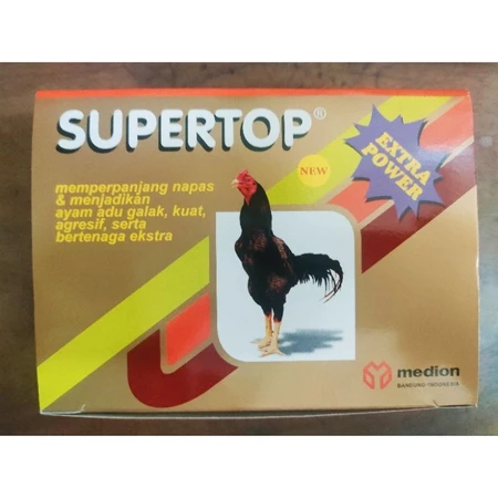 Jual Supertop Extra Power Vitamin Ayam 1 Pot (Isi 10 Kapsul) | Shopee Indonesia
