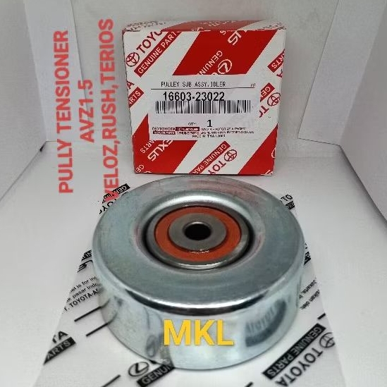 Jual pulley tensioner idler AVANZA 1.5,VELOZ,RUSH,GRANDMAX,TERIOS 6PK ...
