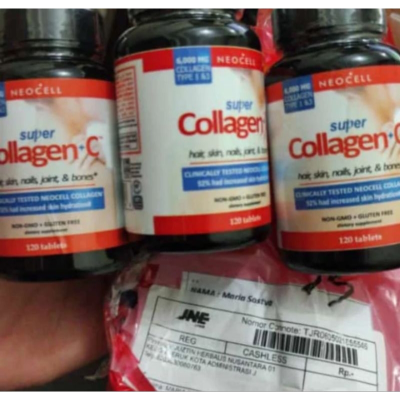 Jual Neocell Super Collagen C Asli Original 600mg Anti Aging isi 120 ya ...