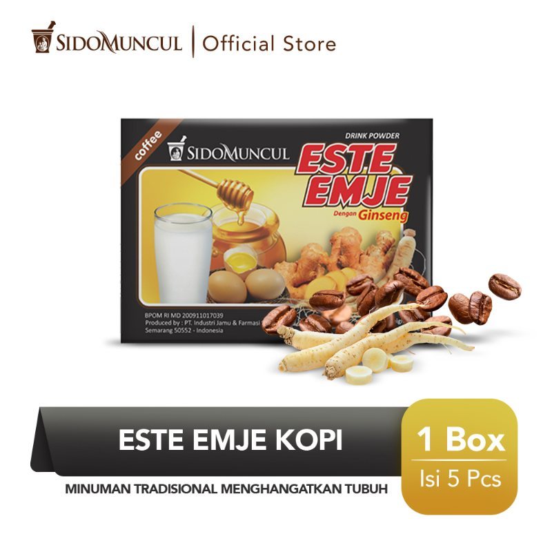 Jual SIDOMUNCUL ESTE EMJE MINUMAN TRADISIONAL RASA KOPI | Shopee Indonesia