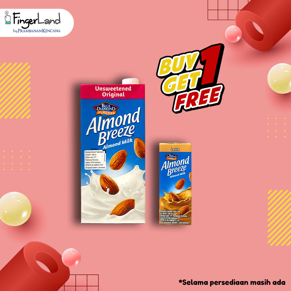 Jual ALMOND BREEZE Almond Milk Unsweetened 946 ml Susu Almond Unsweetened | Shopee Indonesia
