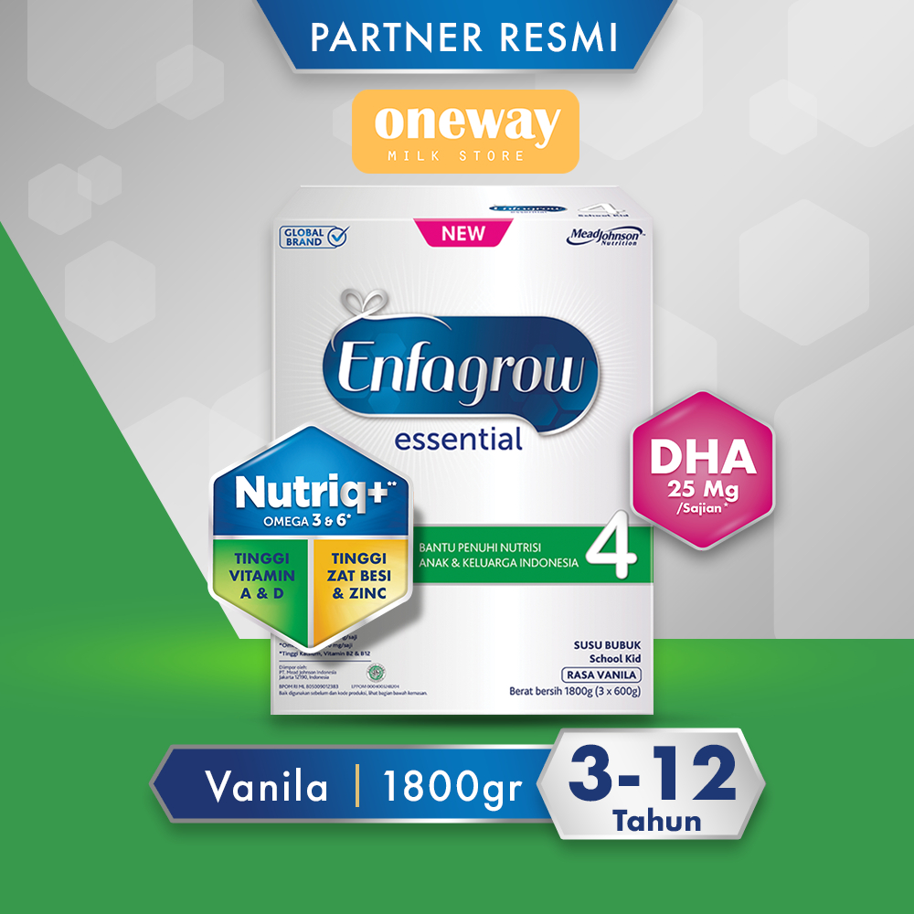 Jual Enfagrow Essential 4 1800 gr Susu Formula Anak | Shopee Indonesia