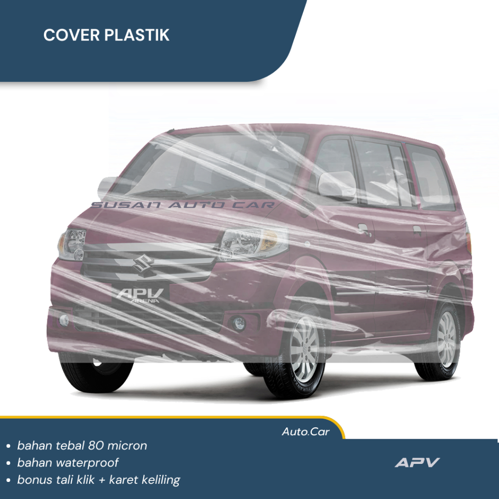 Jual Body Cover Mobil Apv Sarung Mobil apv Transparan/apv arena/plastik ...
