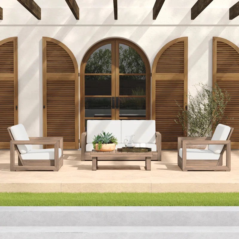 Jual Sofa Ruang Tamu Kayu Jati Sofa Kayu Jati Minimalis | Shopee Indonesia