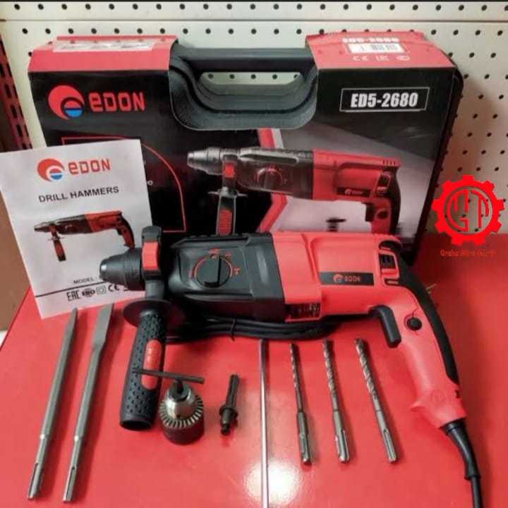 Jual MESIN BOR EDON ED5-2680 Rotary Hammer - Mesin Bor Bobok Beton ...