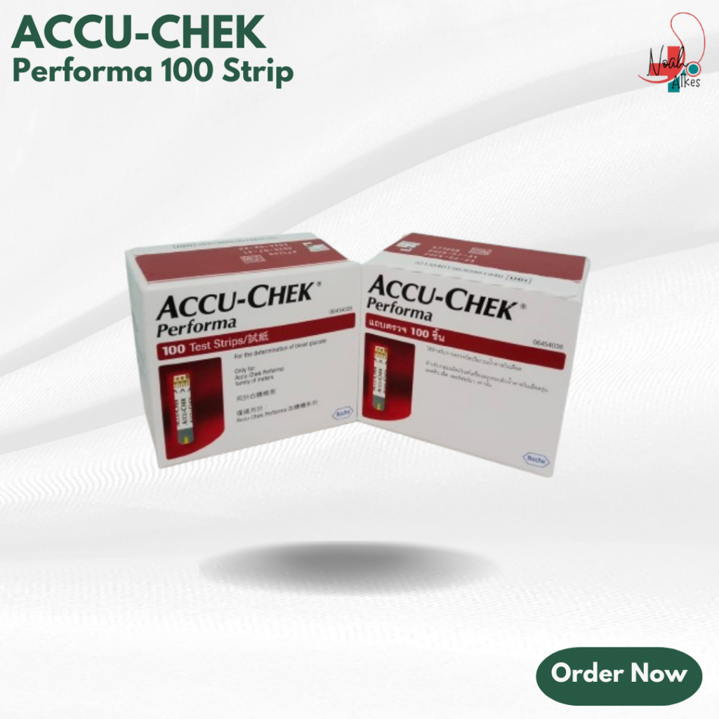 Jual ACCU CHEK Peforma 100 Strip ORIGINAL GLUCOSE CHECK STRIP | Shopee ...