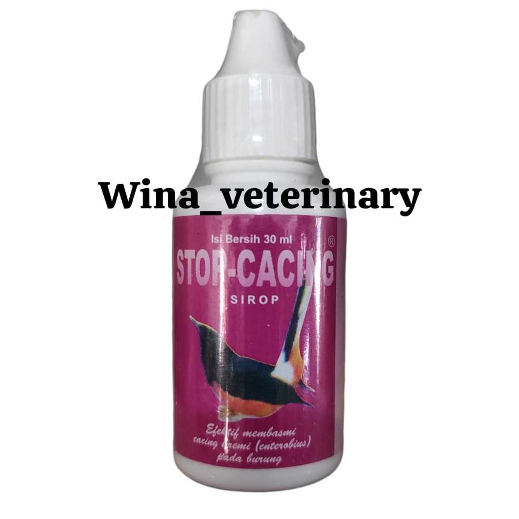 Jual STOP CACING 30ML - Obat Cacing Untuk Burung Murai Obat Cacing ...