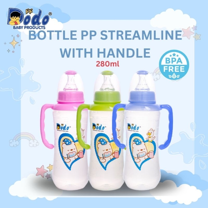 Jual Dodo Botol Streamline Uk 150ml dan 280ml, Botol Deluxe Uk 180Ml dan 300ml | Shopee Indonesia