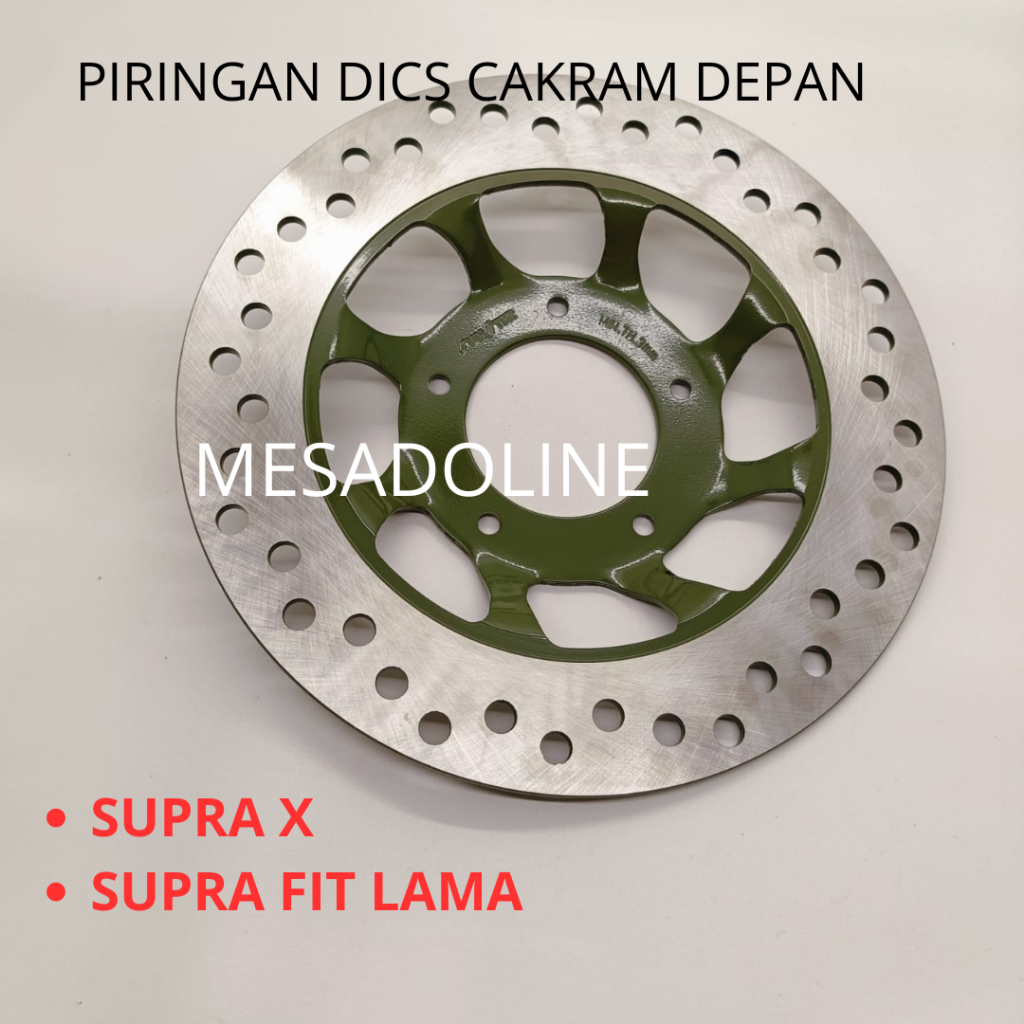 Jual PIRINGAN DICS DISK CAKRAM REM DEPAN FRONT SUPRA X SUPRA FIT LAMA ...