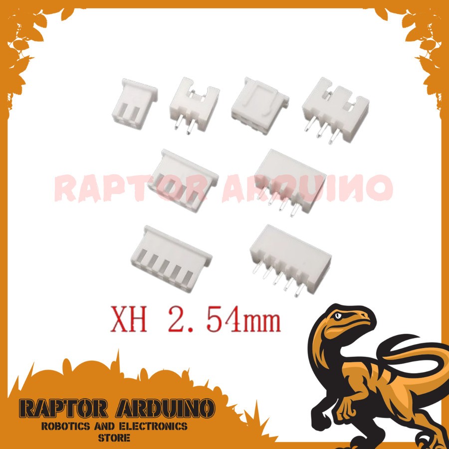 Jual 1 set 6p Straight XH2.54 wire Connector XH 2.54mm 6 pin Header ...