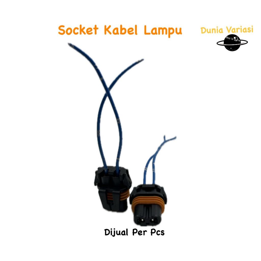 Jual Kabel Soocket Female HB3 HB4 9005 9006 + Kabel Bintik (PCS ...