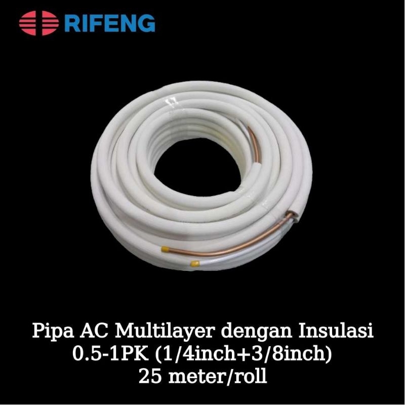 Jual RIFENG - Pipa AC Multilayer termasuk Insulasi (0.5-1PK) | Shopee ...