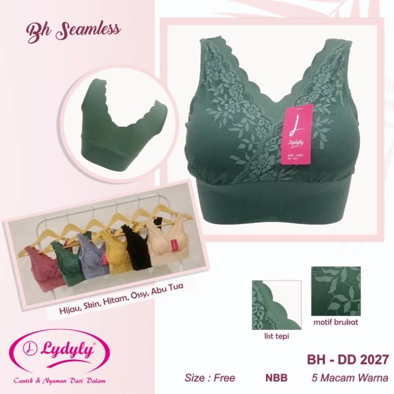 Jual [ZDS] BRA BH LYDYLY DD 2027 BURKAT SEAMLESS| REMAJA DEWASA SUPER ...