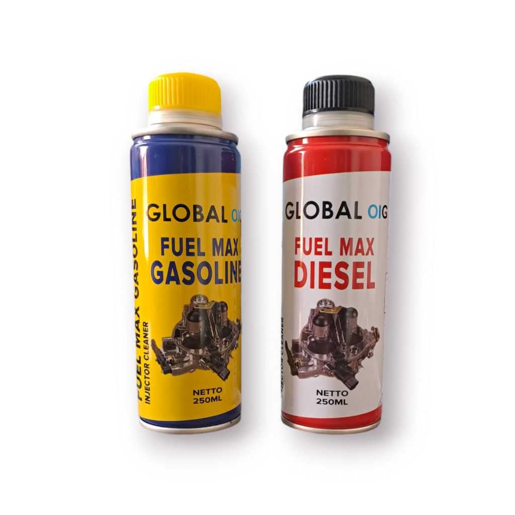 Jual GLOBAL FUEL MAX Bensin Diesel Injector Cleaner 250ml | Shopee ...