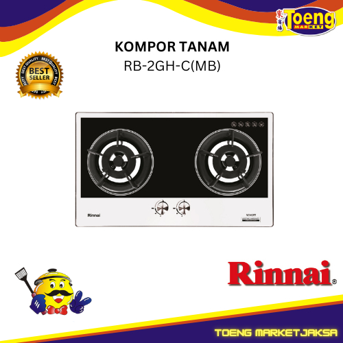 Jual KOMPOR TANAM / BUILT IN HOB RB-2GH-C(MB) RINNAI | Shopee Indonesia