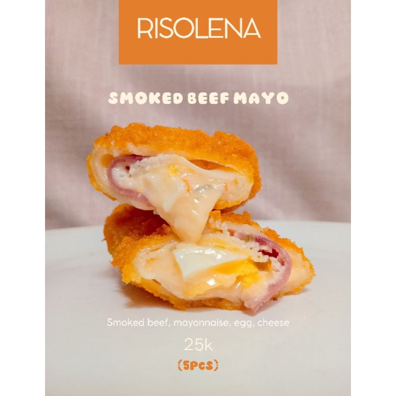 Jual Risolena Risol Smoked Beef Mayo Risoles Premium Frozen Oleh Oleh ...