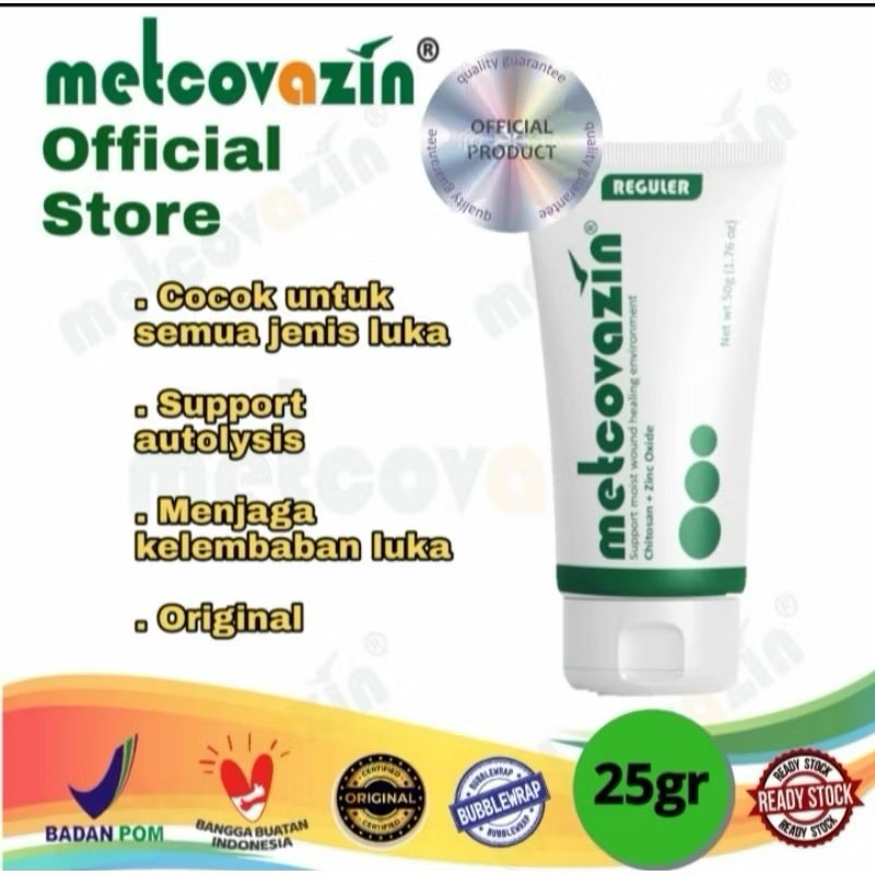 Jual Metcovazin 25gr Salep semua Luka | Luka Diabet Luka Bakar Dan Luka ...