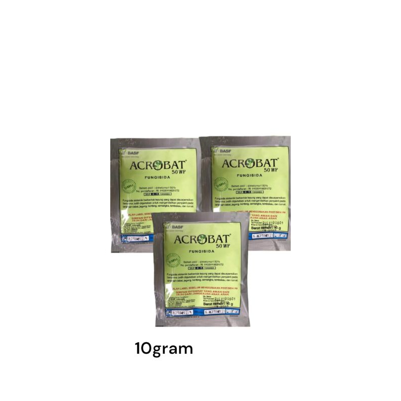 Jual Acrobat 50wp 10gr Fungisida Dimetomorf 50% Pengendali Busuk Pada ...