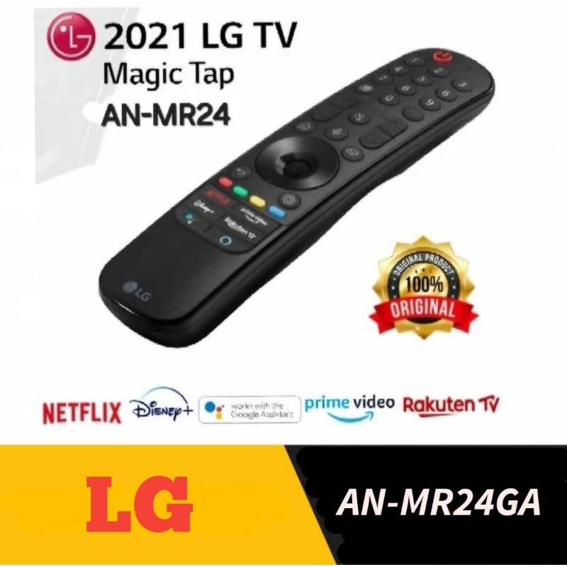 Jual REMOTE LG SMART TV MAGIC REMOTE LG ANMR24GA LG AN-MR24 MR24 remote tv LG smart tv 2024 ...