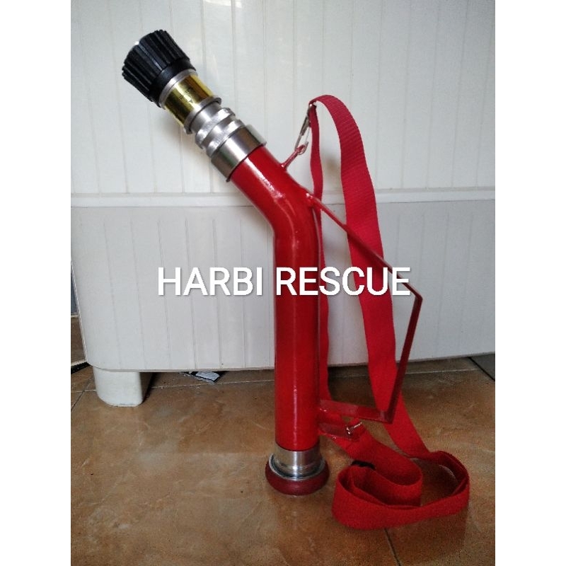 Jual nozzle bengkok L bow besi spray 1,5 inch pemadam kebakaran ...