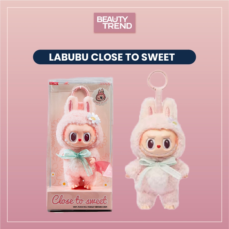 Jual [READY ORI INSTANT] Labubu Close To Sweet Keychain Labubu Close To ...
