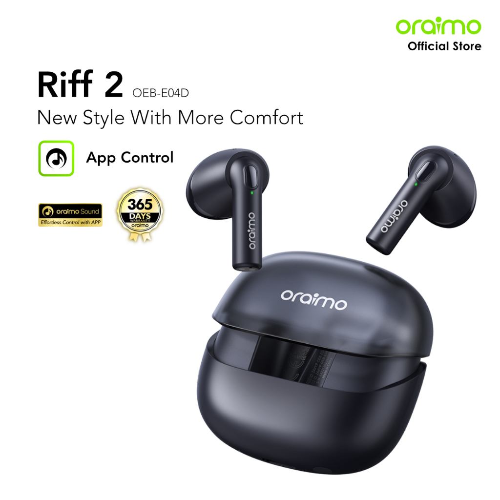 Jual oraimo TWS Riff 2 OEB-E04D True Wireless Stereo Bluetooth Earphone ...