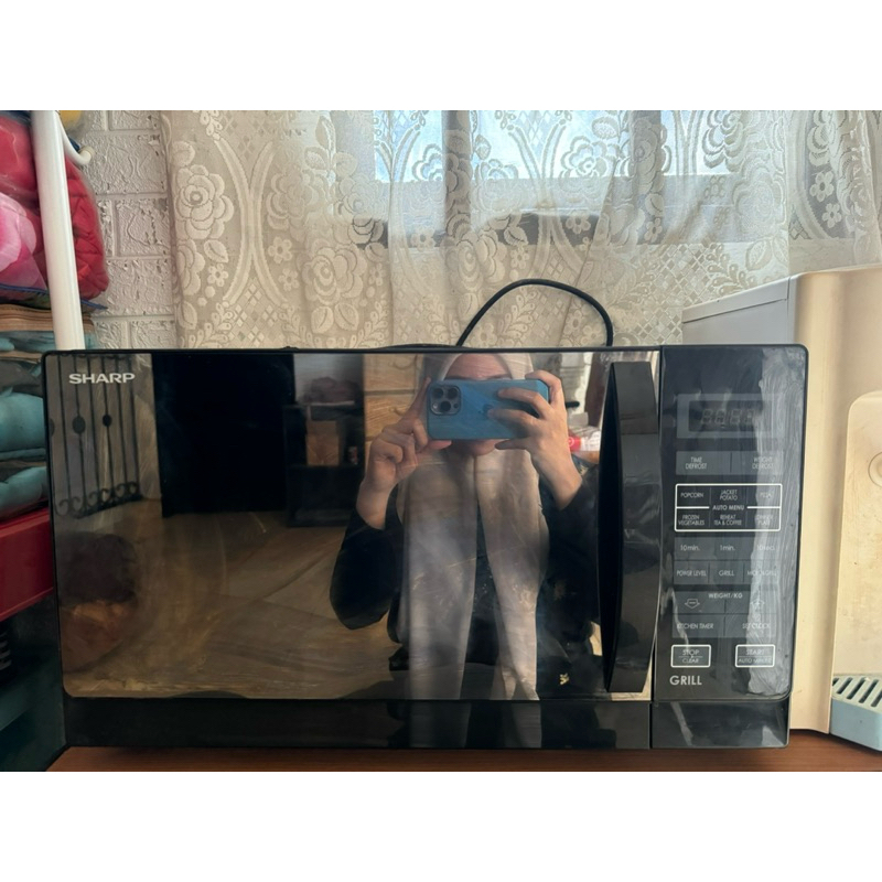 Jual Sharp Microwave 25 Liter Grill R728KIN Second | Shopee Indonesia