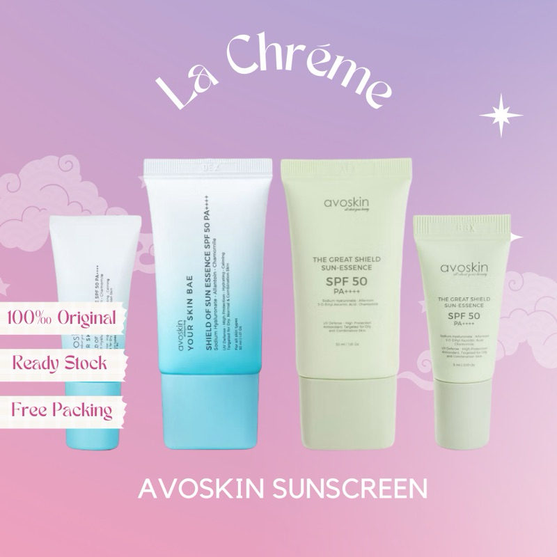 Jual Avoskin Your Skin Bae Shield of Sun Essence SPF 50 / AVOSKIN ...