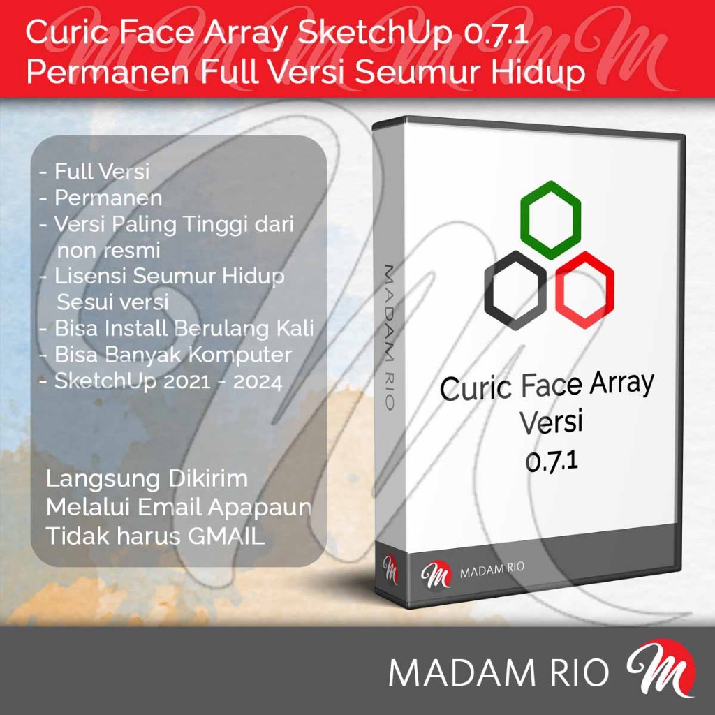Jual Curic Face Array SketchUp Permanen | Shopee Indonesia Jual Curic Face Array SketchUp Permanen | Shopee Indonesia