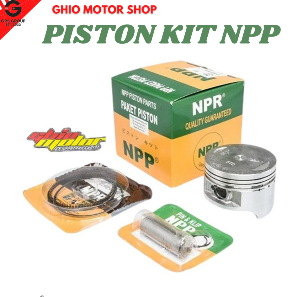Jual Piston Npp Beat Fi & Esp Scoopy Fi Spacy Fi Vario 110 fi OS STD 50 ...