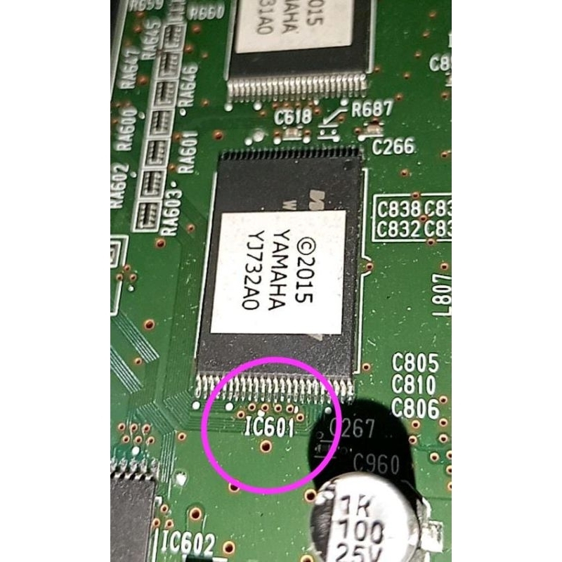 Jual Ic 601 Keyboard Yamaha Psr s 970 Cabutan Original | Shopee Indonesia