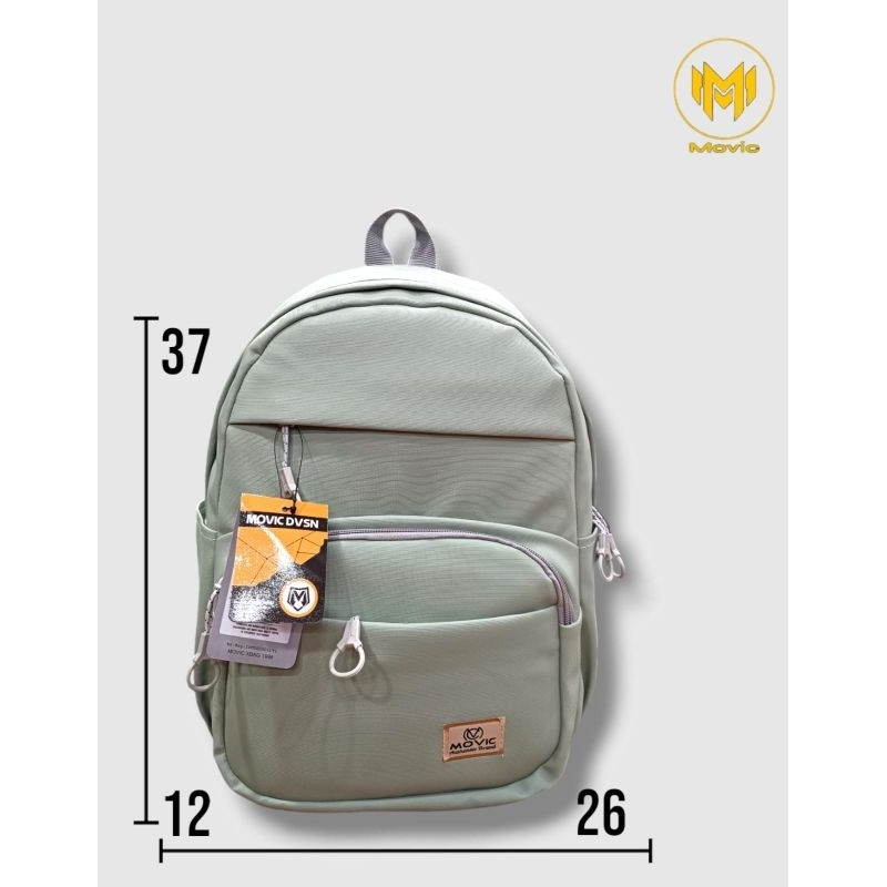 Jual tas ranselmovic Spon waterproff Untuk anak sekolah SMP/SMA bisa ...