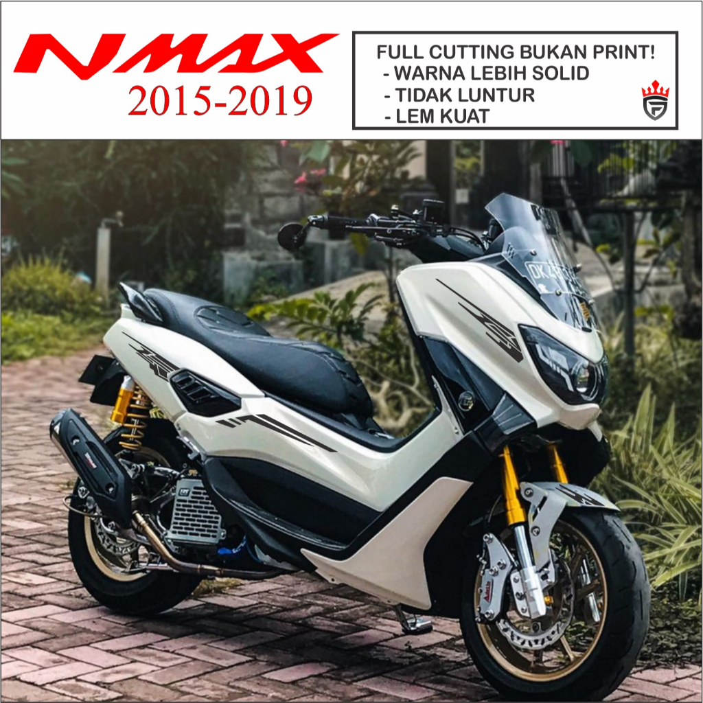 Jual 03 Striping Sticker Bodi Nmax Old tahun 2015-2019/Cutting Sticker ...