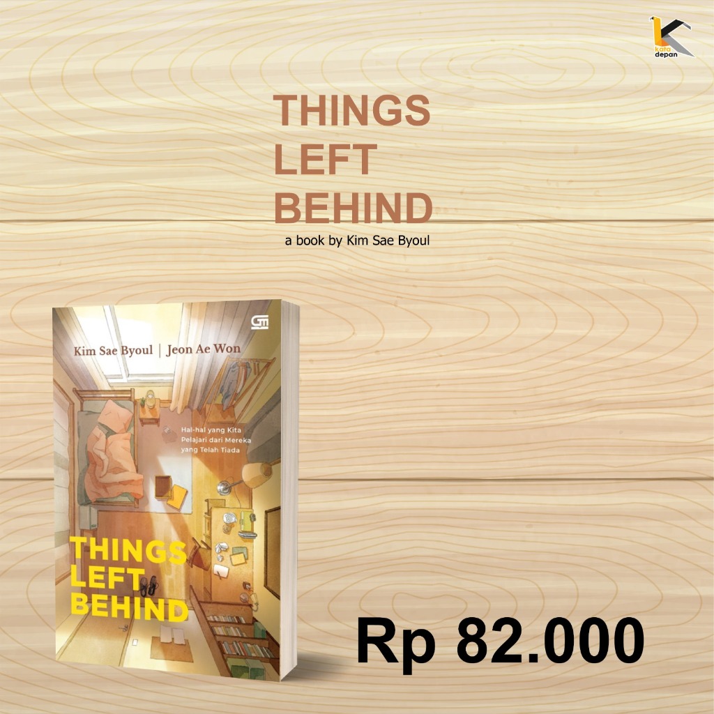 Jual Buku "Things Left Behind: Hal-Hal yang Kita Pelajari dari Mereka ...