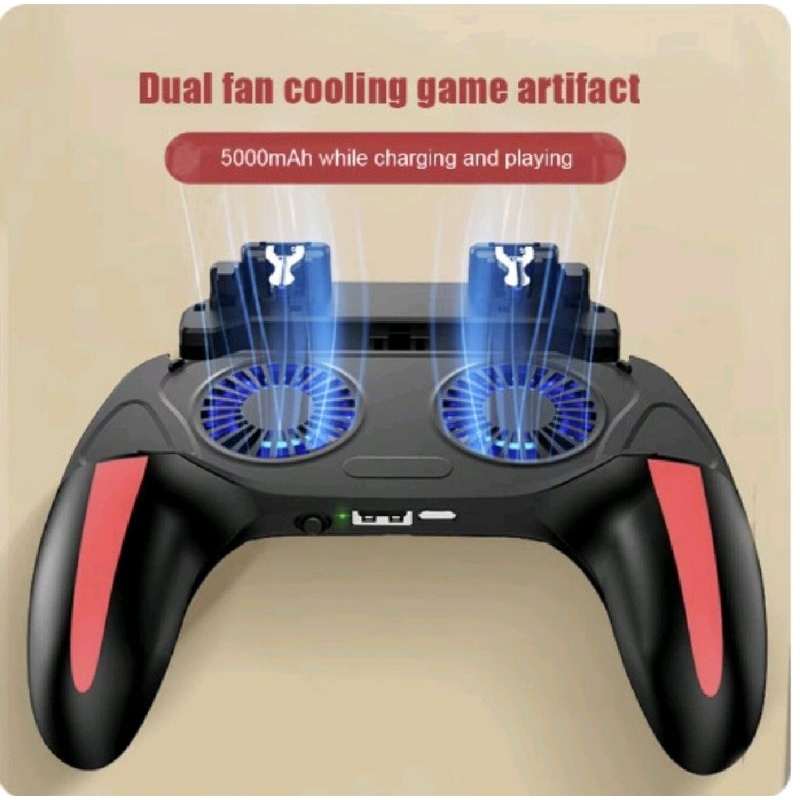 Jual Joystick smartphone gamepad handphone hp double kipas stick game ...
