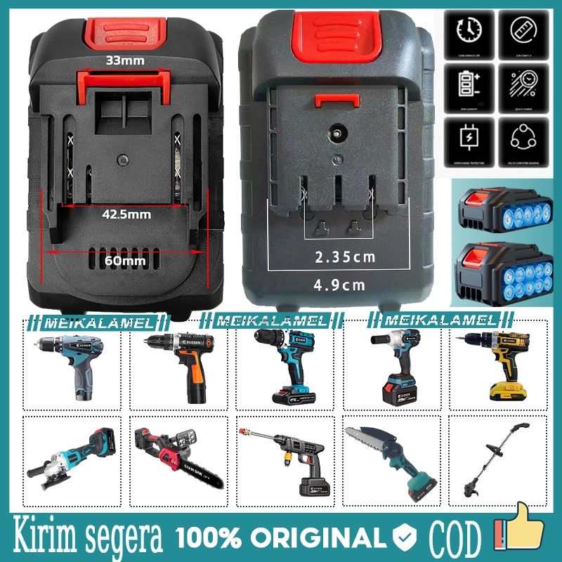 Jual （New)Baterai mesin potong rumput/Baterai impact/Baterai jet ...