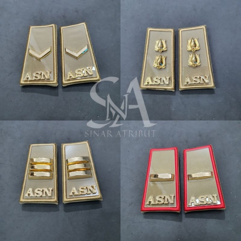 Jual TANDA PANGKAT PDH ASN SUMSEL GOLONGAN LENGKAP 2A 2B 2C 2D 3A 3B 3C ...