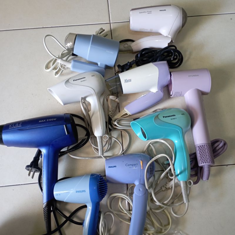 Jual HAIR DRYER berbagai model merek Kris/panasonic/memo/philips/Klaz ...