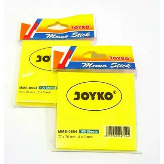 Jual Sticky Note Joyko 77x76mm MMS-654 | Shopee Indonesia