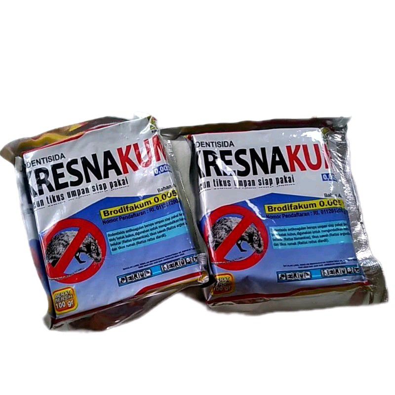 Jual KRESNAKUM 100GR RODENTISIDA RACUN TIKUS UMPAN SIAP PAKAI | Shopee ...