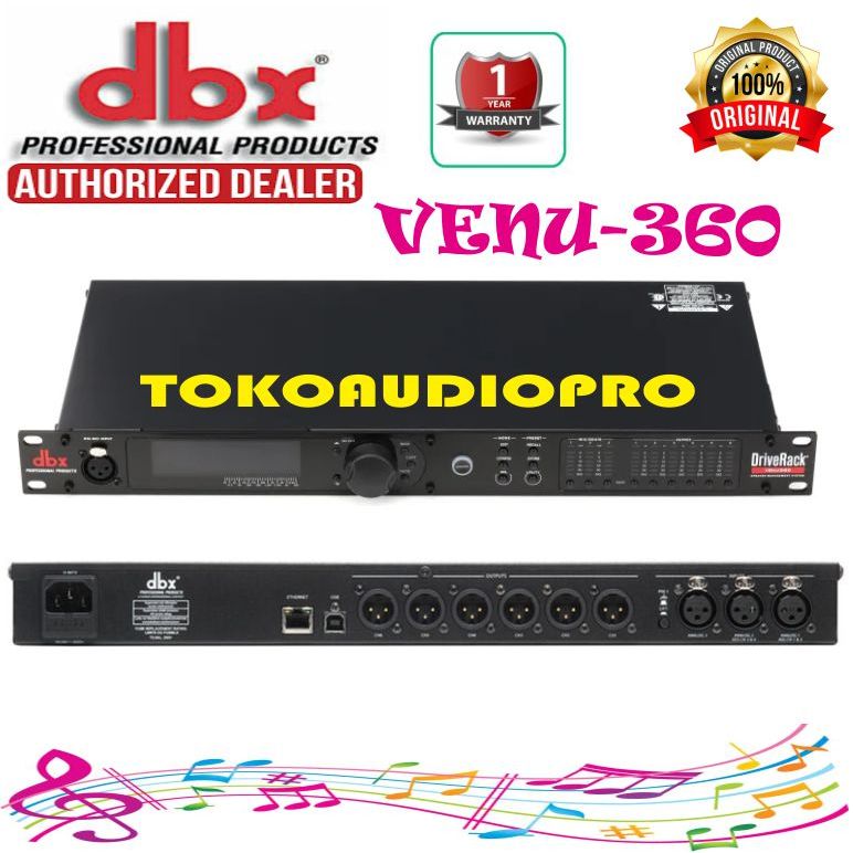 Jual DLMS DBX Driverack Venu360 / Venu 360 DLMS / Speaker Management Original | Shopee Indonesia
