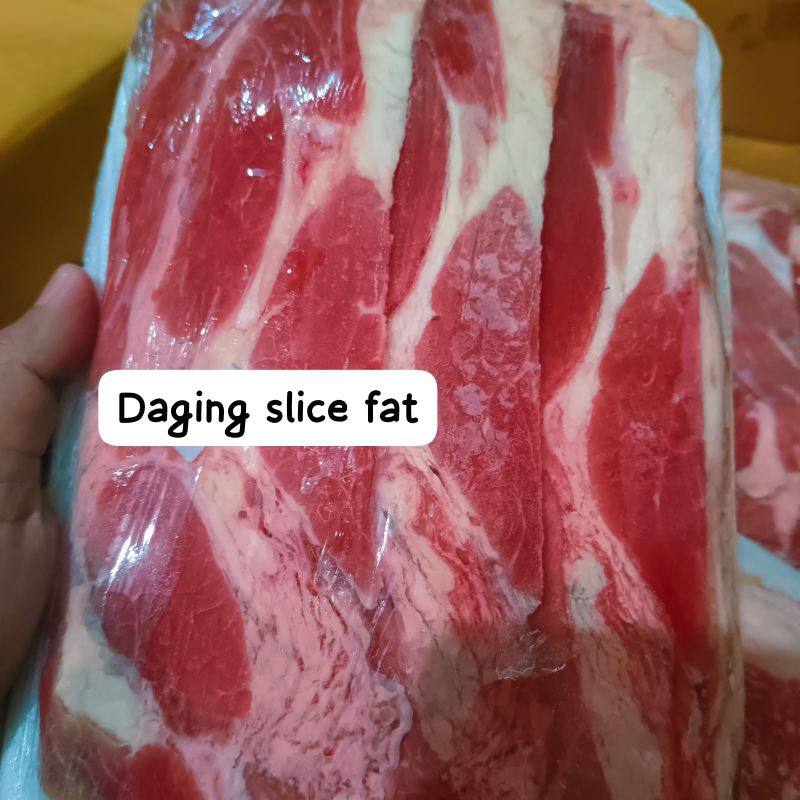Jual Beef Slice Fat 500gr | Shopee Indonesia