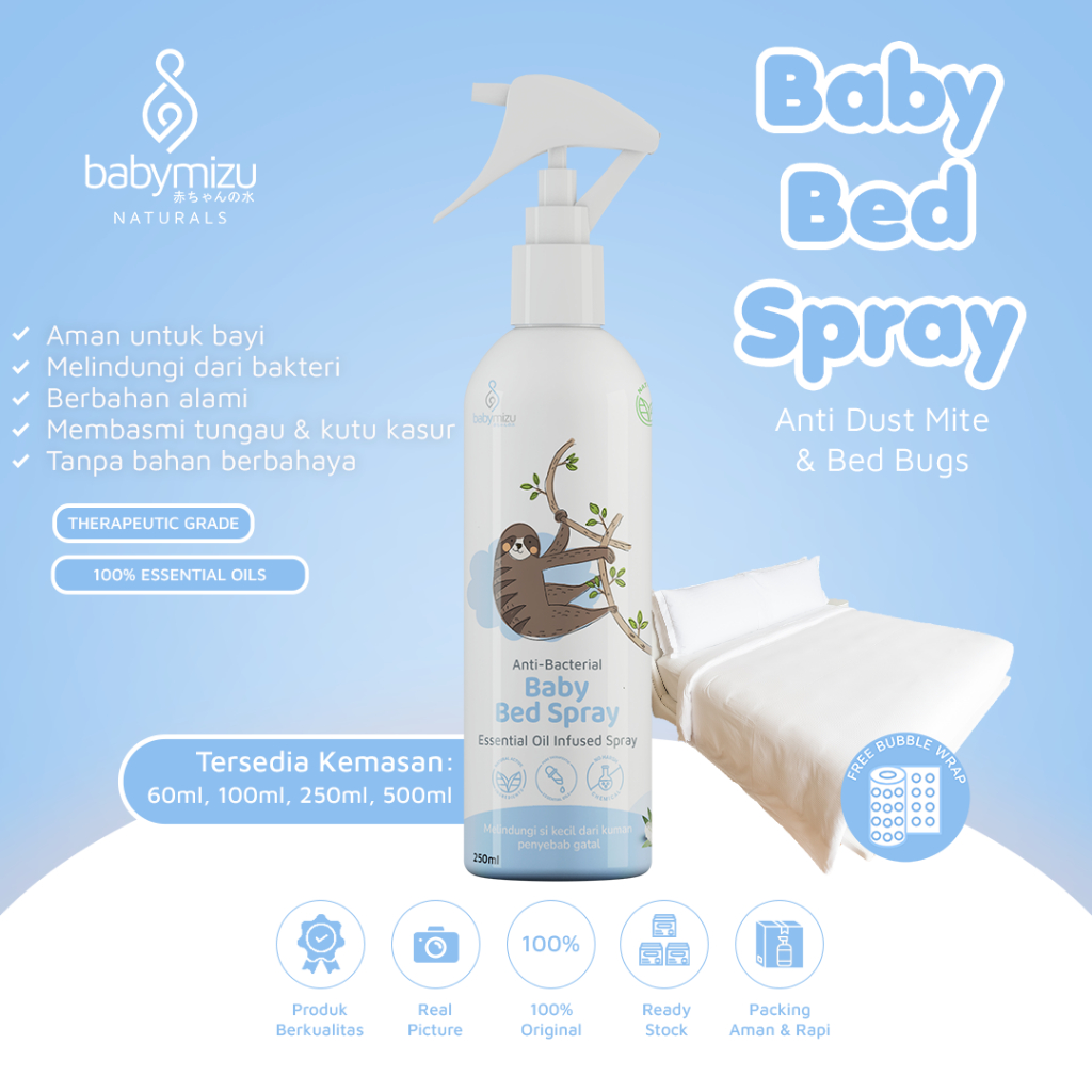Jual BABYMIZU Naturals - Biru Baby Bed Spray | Spray Kasur Bayi Natural ...